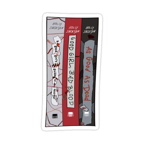 A Good Girls Guide Series Sticker For Sale By Quicksloth Scrapbook