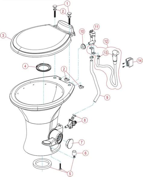 Sealand Rv Toilet Parts Diagram And Installation Guide