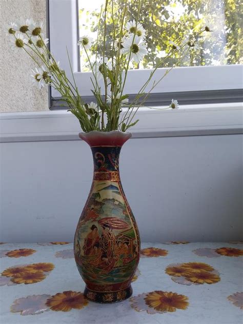 Вінтажна ваза у японськоиу стилі — ціна 160 грн у каталозі Вази Купити товари для дому та побуту