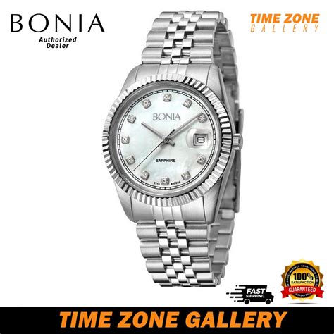 Bonia Classic Silver Stainless Steel Strap Men Watch Bnb10550 1357