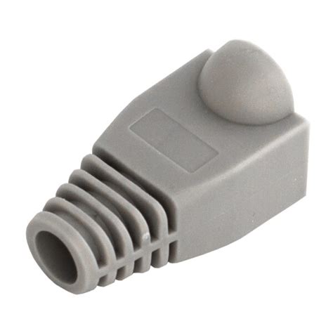 Rj45 Strain Relief Boot Grey 50pcspack