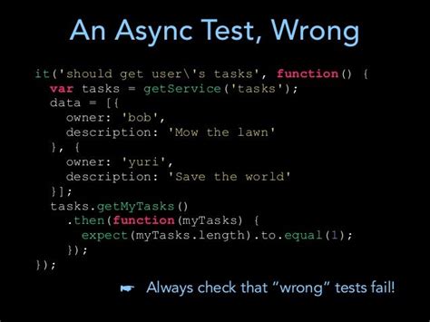unit testing front end javascript