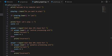 Kajal Bhadani On Linkedin Pythonproject Quizgame