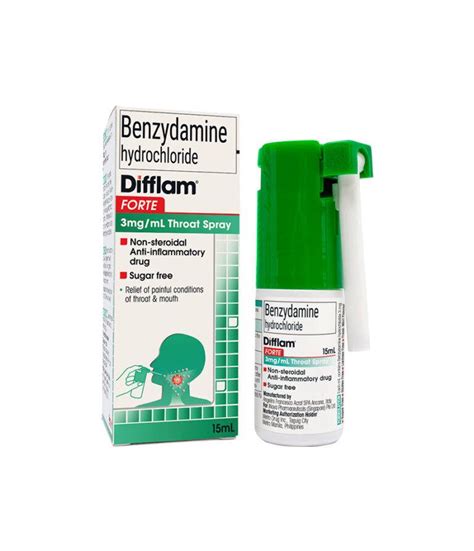 Difflam Forte Throat Spray Ml Rose Pharmacy Medicine Delivery