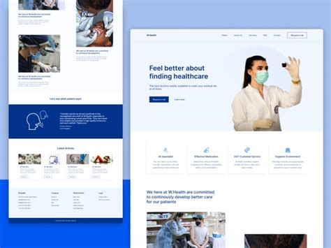 create modern ui ux design for websites web app landing page design