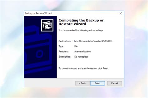 How To Restore Ntbackup Bkf File On Windows 10 Techcult