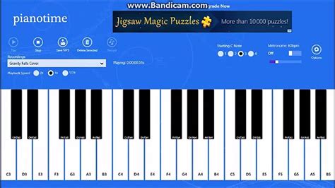 Gravity Falls Theme Song Piano Easy Dusolapan
