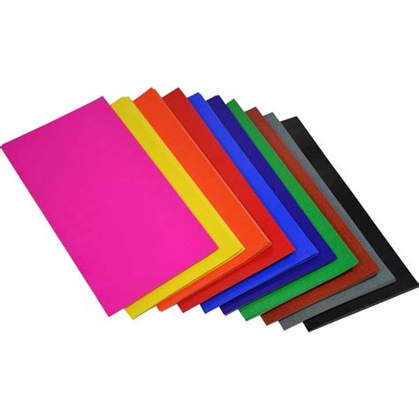 Art And Craft Kinder Shapes Glossy Rectangle 125x250mm Office Mart