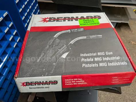 Bernard 400a Btb Mig Gun 15 For Miller Welders New Govdeals