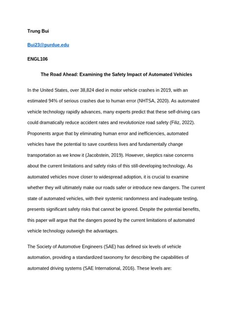 Ai Paper Pdf Traffic Collision Artificial Intelligence