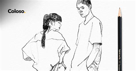 슥삭화실 작가 사무엘의 연필 크로키 온라인 클래스 Coloso