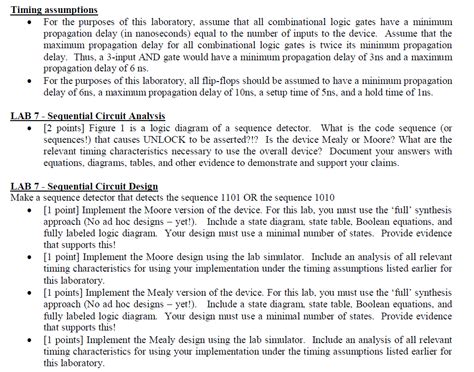 Solved For The Purposes Of This Laboratory Assume That All Chegg Com
