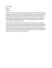 Reflection SAME SEX MARRIAGE Docx Nicole Refugia BSMT Reflection Same Sex Marriage Is A