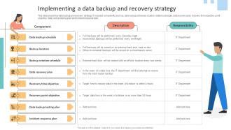 Implementing A Data Backup And Recovery Data Lifecycle Management To Enhance Flow PPT Sample