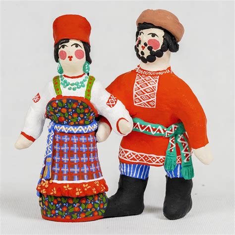 Статуэтка “Пара “Русские” Пермский дом народного творчества «Губерния