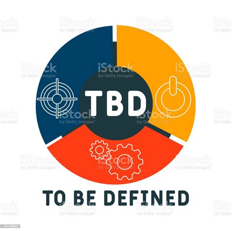 Tbd To Be Defined Acronym Stock Illustration Download Image Now