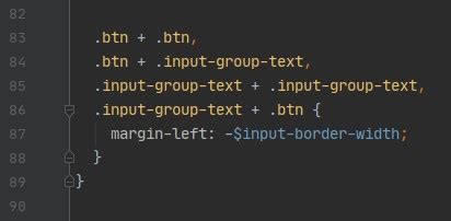 The Style Is Not Strict Enough Input Group Prepend Btn Btn Issue Twbs Bootstrap