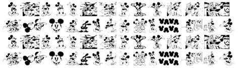 Mickey Vintage Font By Ding Bang FontRiver