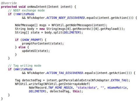 NFC Data Exchange Format NDEF