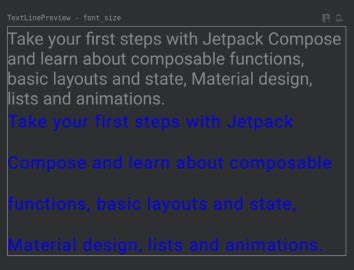 Android Jetpack Compose Text Size Dp In Huge Font Stack Overflow