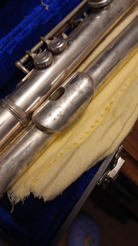 Recently Acquired My Brothers Old Flute And It Hasnt Been Used In