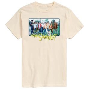Mens The Sandlot Group Short Sleeve Graphic T Shirt Cream 4 X