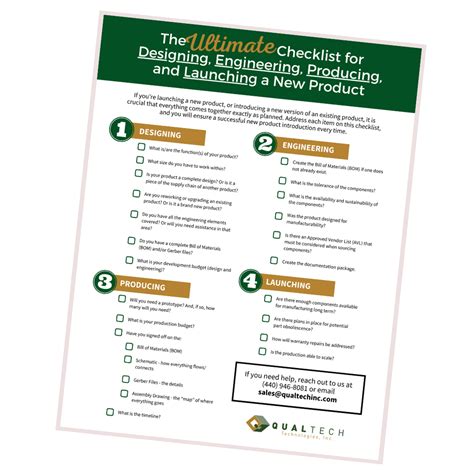 The Ultimate Npi New Product Introduction Checklist