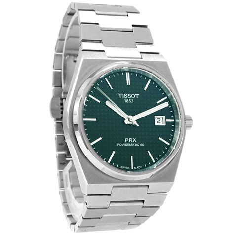 Tissot Prx Powermatic 80 Green Dial T137 407 11 091 00 Inventory