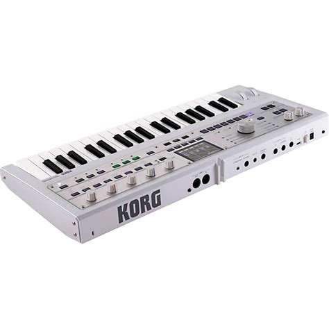 Korg Microkorg 2 Keyboard Synthesizer And Vocoder Limited Edition White Guitar Center