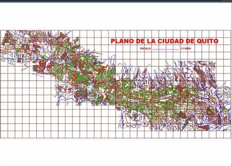 Plano De Quito En Autocad Descargar Cad Gratis 2 24 Mb Bibliocad