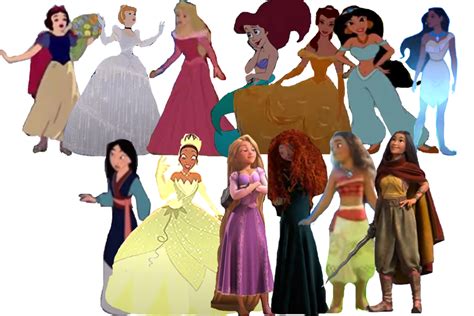 Disney Princess Franchise Characters Group 1 By Princessamulet16 On