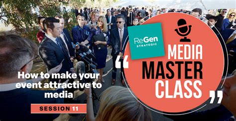 How To Get Coverage For Your Media Event