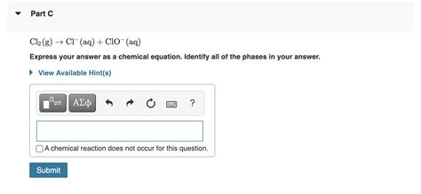 Part A H2o2 Aq Clo2 Aq C102 Aq O2g