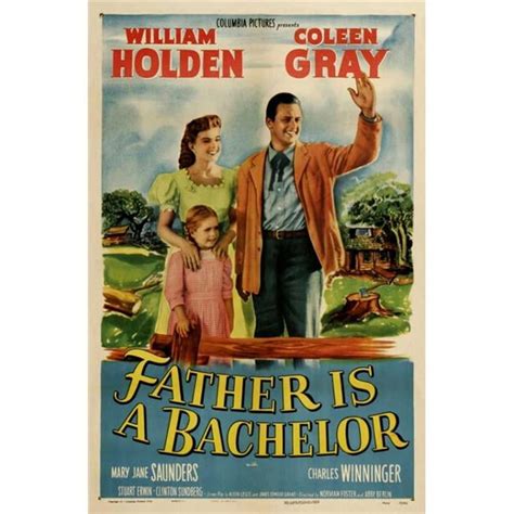 Father Is A Bachelor Movie Poster 27 X 40 In