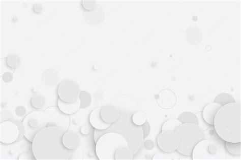 Premium Vector Abstract White Circle Texture Shape Background