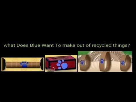 Blues Clues How To Draw 3 Clues From What Does Blue Want To Make Out