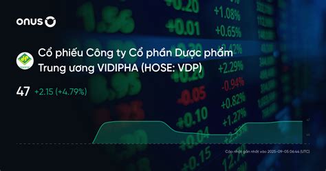 Giá Cổ Phiếu Vdp Hôm Nay Biểu đồ Lịch Trả Cổ Tức Báo Cáo Tài Chính