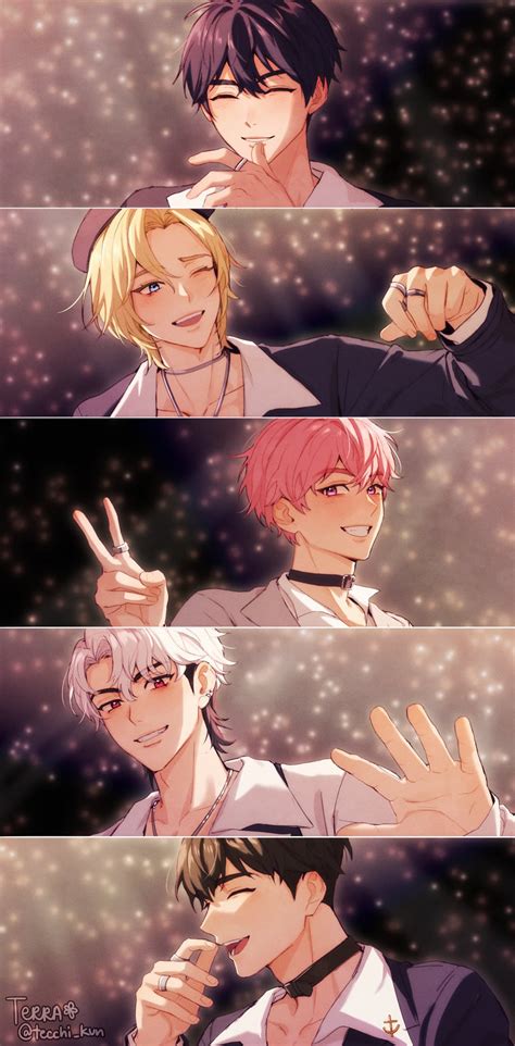 Yejun Eunho Bamby Hamin And Noah Plave Drawn By Tecchikun Danbooru