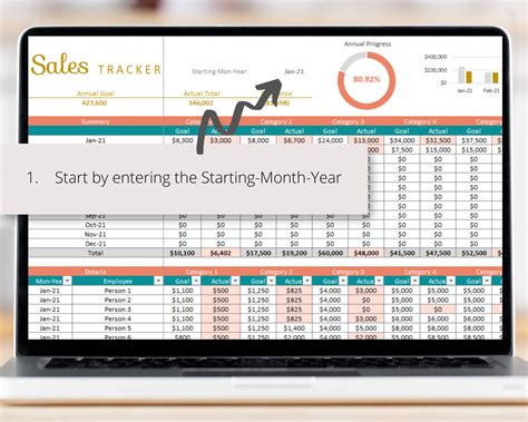 Sales Tracker Excel Spreadsheet Sales Tracking Template Form To Log Your Sales Reps Team