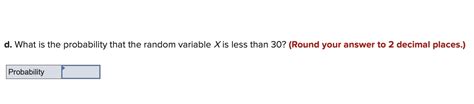 Solved Consider The Following Discrete Probability Chegg