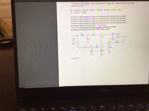Solved Points The Opamp In The Circuit Shown In Chegg