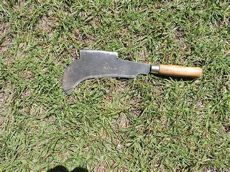 A Billhook Is A Handy Homestead Tool Backwoods Home Magazine