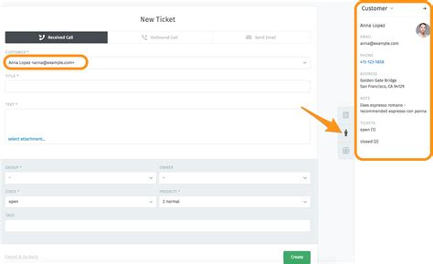 Creating A Ticket — Zammad For Agents Documentation