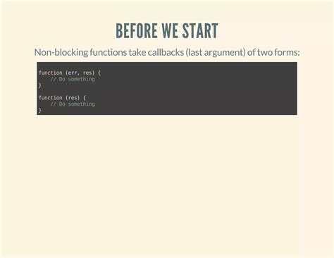 Callbacks And Control Flow In Node Js PPT