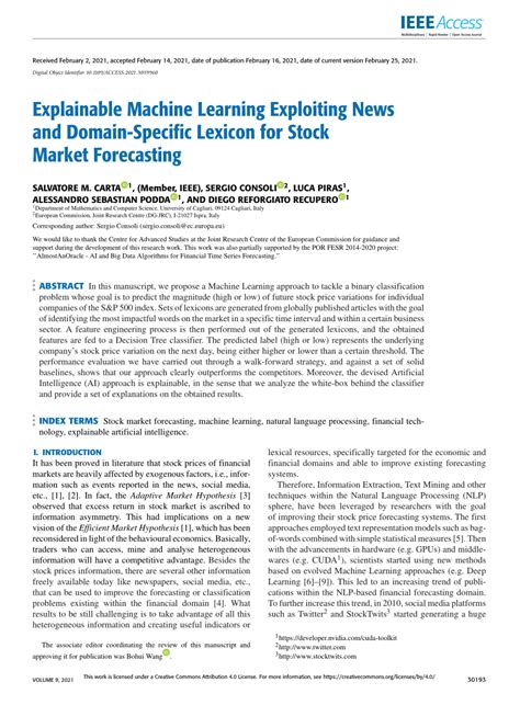 pdf explainable machine learning exploiting news and domain specific