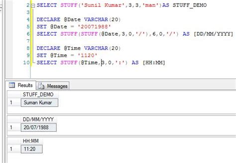 Sql Data Warehouse And Testing Concepts Sql String Functions