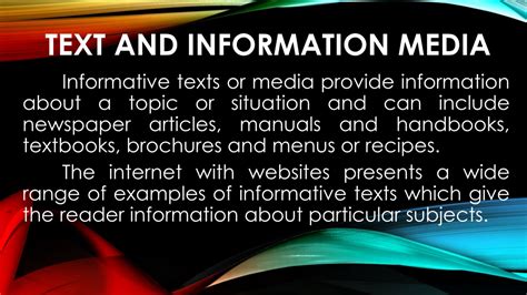 Ppt Module 5 Text Media And Information Literacy Powerpoint