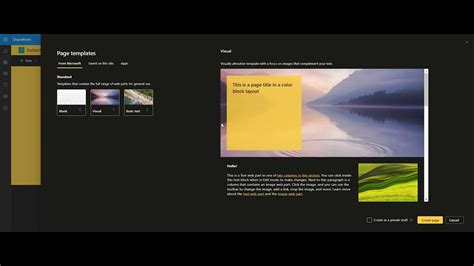 Adding A Page YouTube