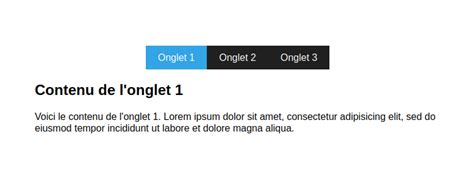 Comment Creer Des Onglets De Site Web Html Css Et Javascript