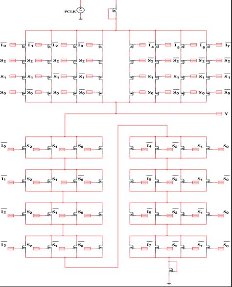 Proposed Circuit For The 81 Multiplexer Download Scientific Diagram